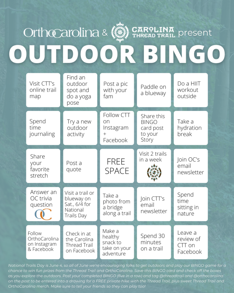 Win prizes for spending time outside with our outdoor BINGO | The ...