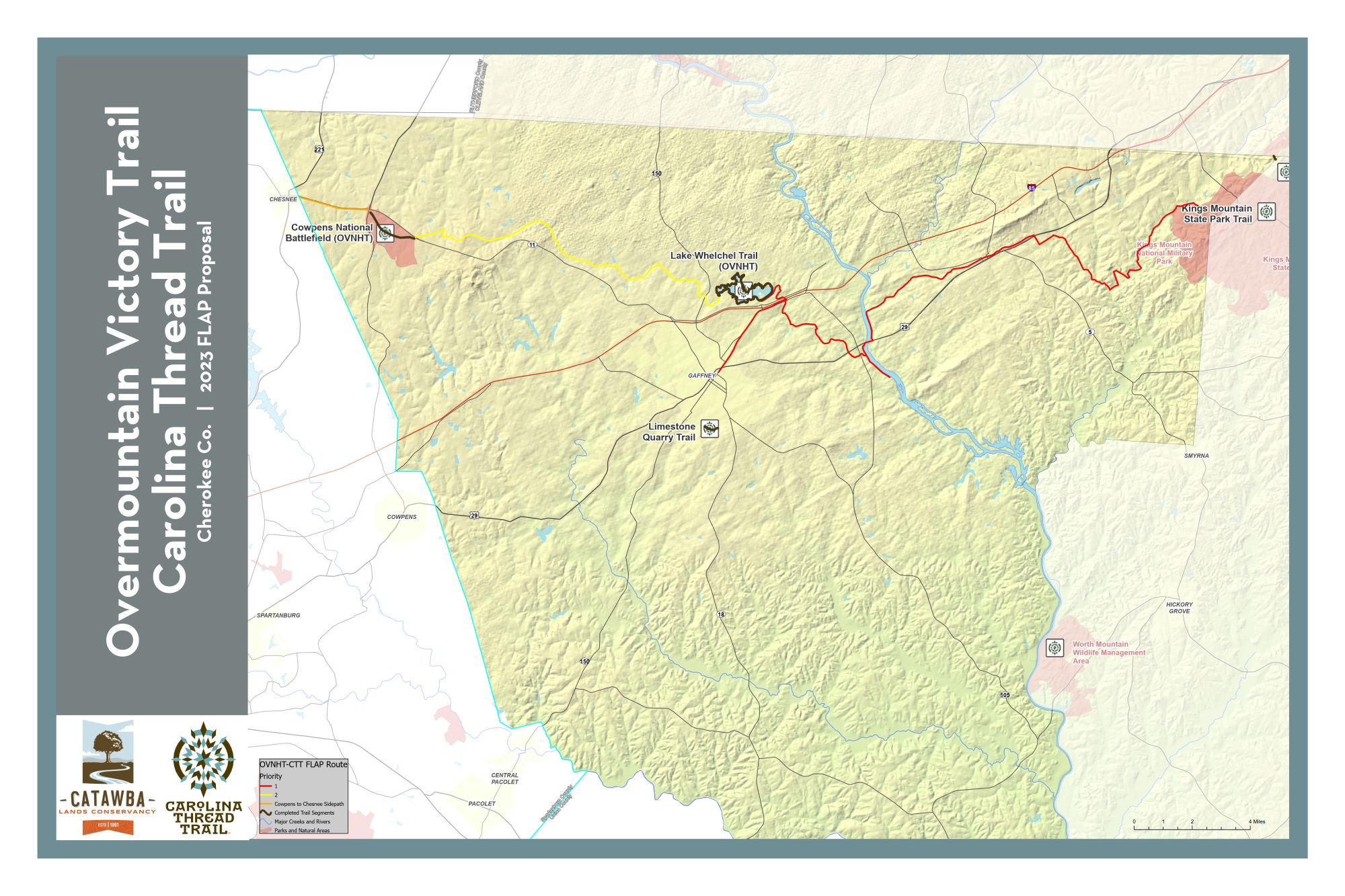 Cherokee County Awarded FLAP Grant to Develop Overmountain Victory ...